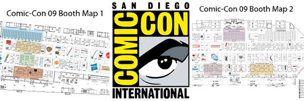Floor Map for San Diego Comic-Con Exhibitor Hall Released