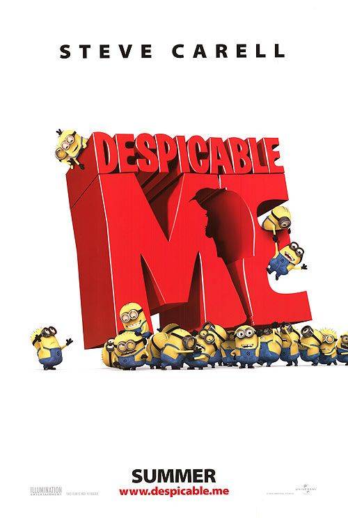 New Teaser Trailer and Poster for DESPICABLE ME Starring Steve Carell