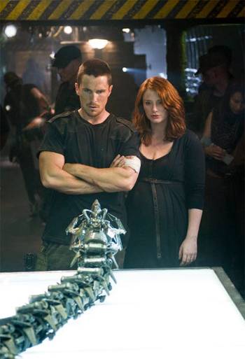 christian bale on terminator