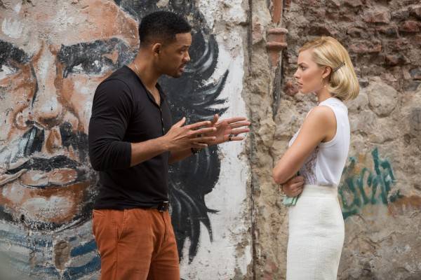 New Focus Images Feature Lots of Margot Robbie and Will Smith