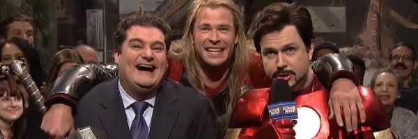 The Avengers SNL Sketch Has the Team Going Wild after Beating Ultron