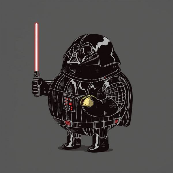 Star Wars Chunkies Art Reveals Fat Versions of Characters