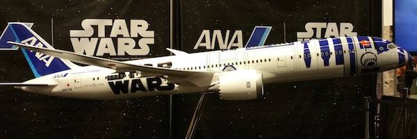 Star Wars Plane Pictures and Video from ANA Airlines