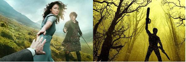 Outlander and Ash Vs. Evil Dead Comic-Con Schedule