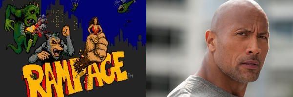 The Rock Going on a Rampage in Video Game Adaptation