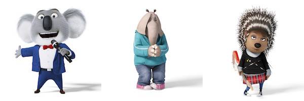 Musical Comedy 'Sing' Reveals Animated Animal Characters