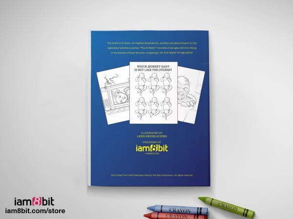 'The X-Files' Art Show at im8bit with an Official Coloring Book