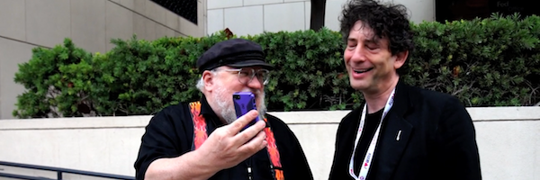 George RR Martin Hosts Showing of Neil Gaiman Documentary