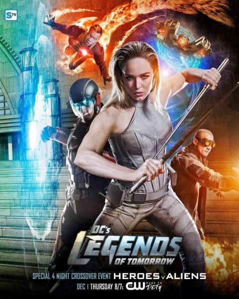 CW Crossover 2016: Invasion Posters Unite The Superheroes