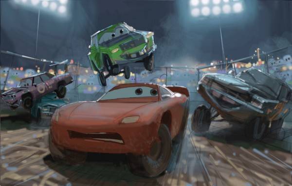 Cars 3: New Images, Concept Art, and Set Photos