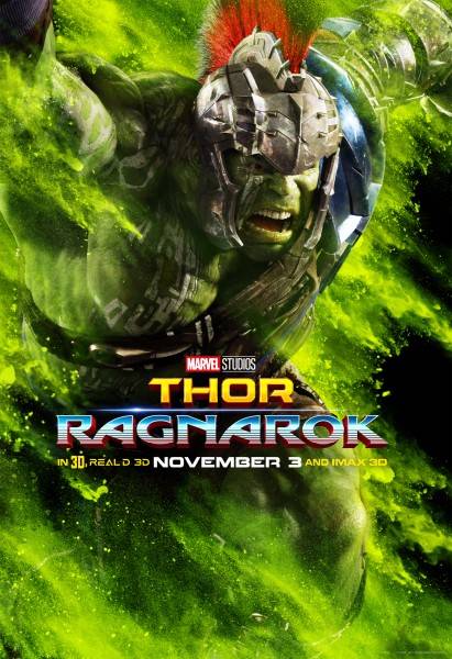 Thor: Ragnarok Posters Reveal the Colorful Cast