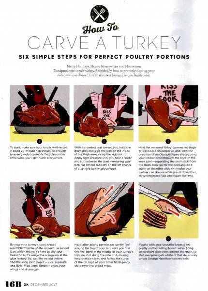 Deadpool 2 Good Housekeeping Issue Teases Sequel, Recipes