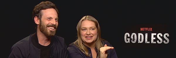 Scoot McNairy and Merritt Wever on Godless, Netflix and Scott Frank