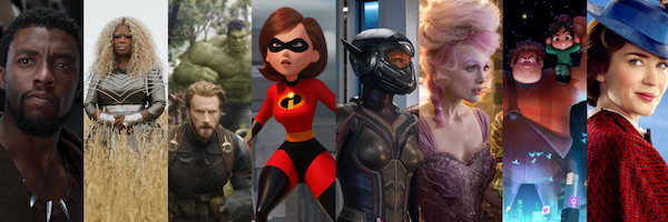 Disney 2018 Movies: Images, Logos for Black Panther, Avengers