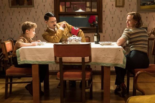 Jojo Rabbit Cast Poster Features Famous People Dressed as Nazis
