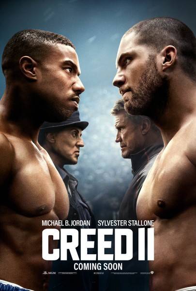 Creed 2 Poster Sees Rocky and Adonis Against the Drago Family