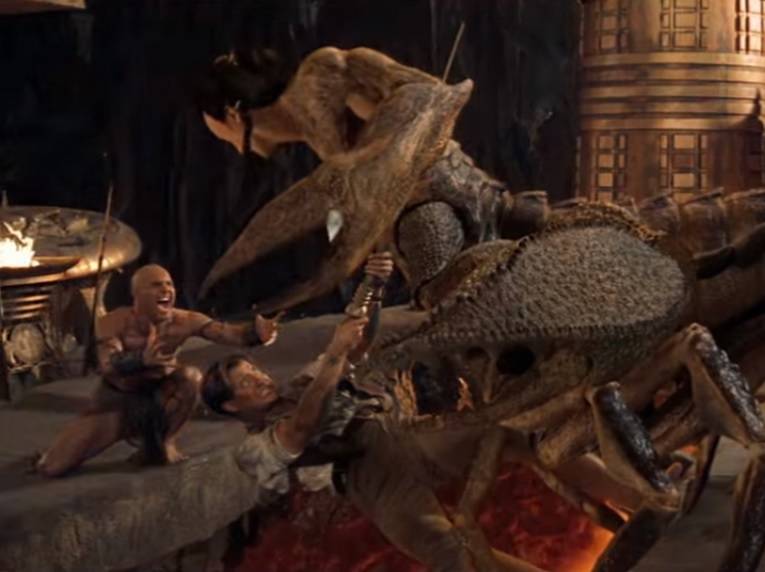 mummy returns scorpion king fight