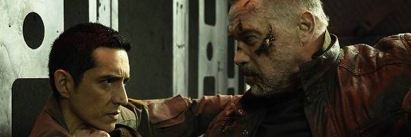 Terminator: Dark Fate Characters Posters with Schwarzenegger, Hamilton
