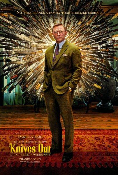Knives Out Cast Revealed by Rian Johnson in New Character Posters