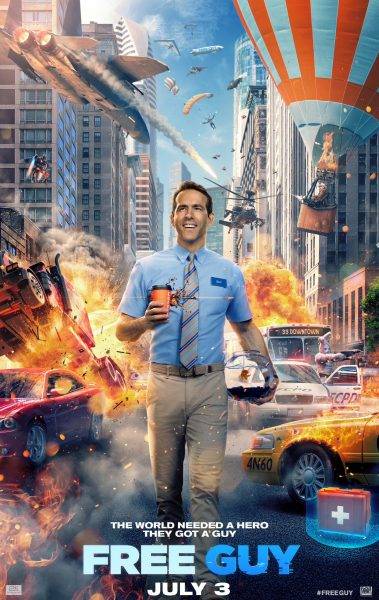 New Free Guy Poster Sees Ryan Reynolds Embrace Life in a Violent Video Game