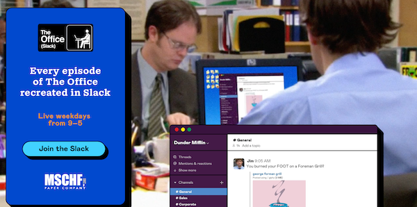 How to Watch The Office Season 1 Episodes in Slack