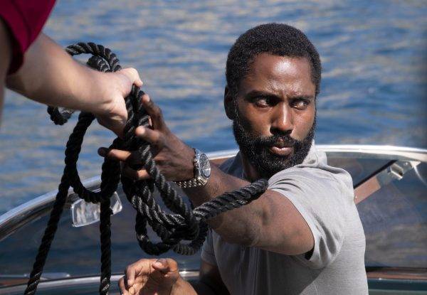 New Tenet Images Featuring John David Washington and Robert Pattinson