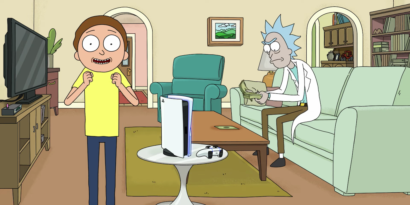 Watch This Rick and Morty PS5 Commercial for Some Wild Swear Words
