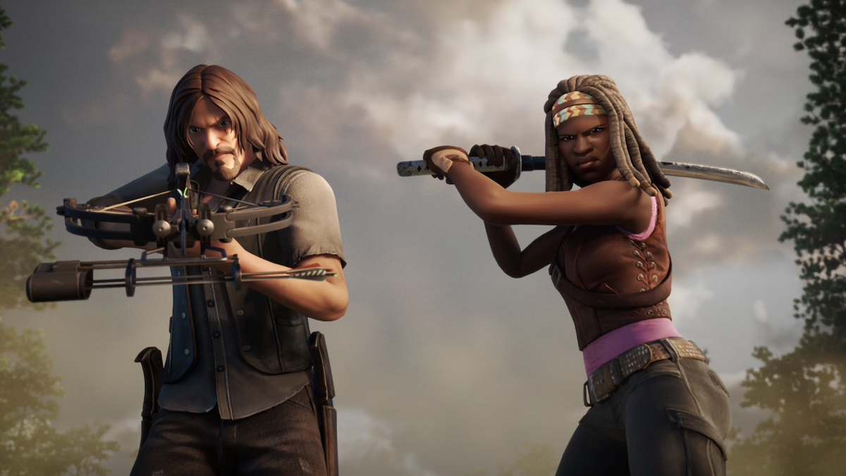 Walking Dead Fortnite Skins Revealed in New Trailer