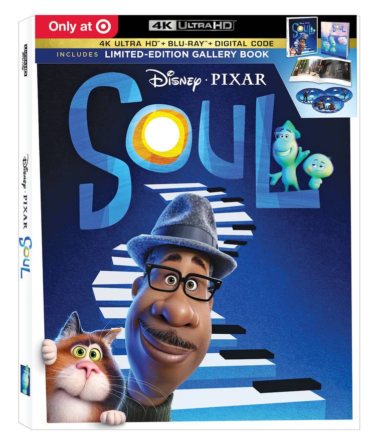 Pixar's Soul SteelBook Cover, Blu-ray Release Date Details Revealed