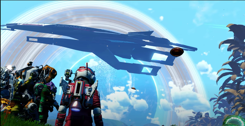 How to Get Iconic Mass Effect Ship in New No Man’s Sky Mission