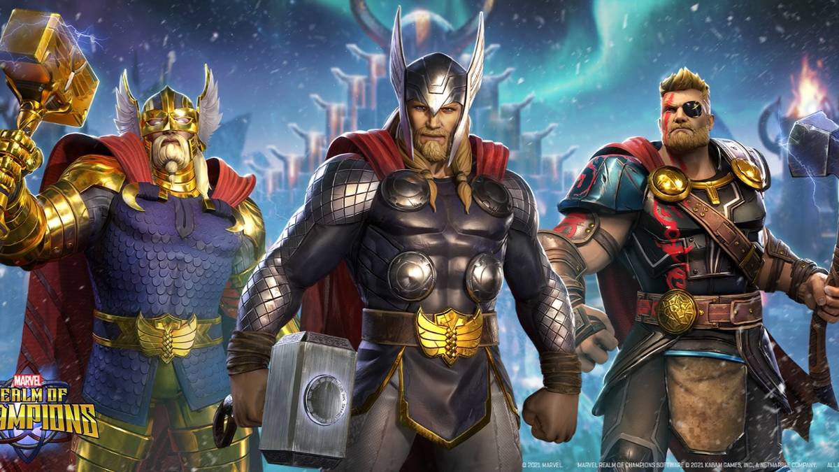 Marvel Realm of Champions Introduces Thor as New Champion