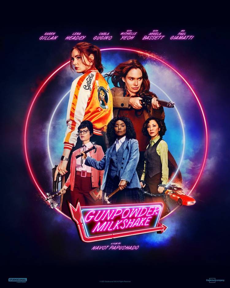 Gunpowder Milkshake Character Posters Feature the Team of Killer Ladies