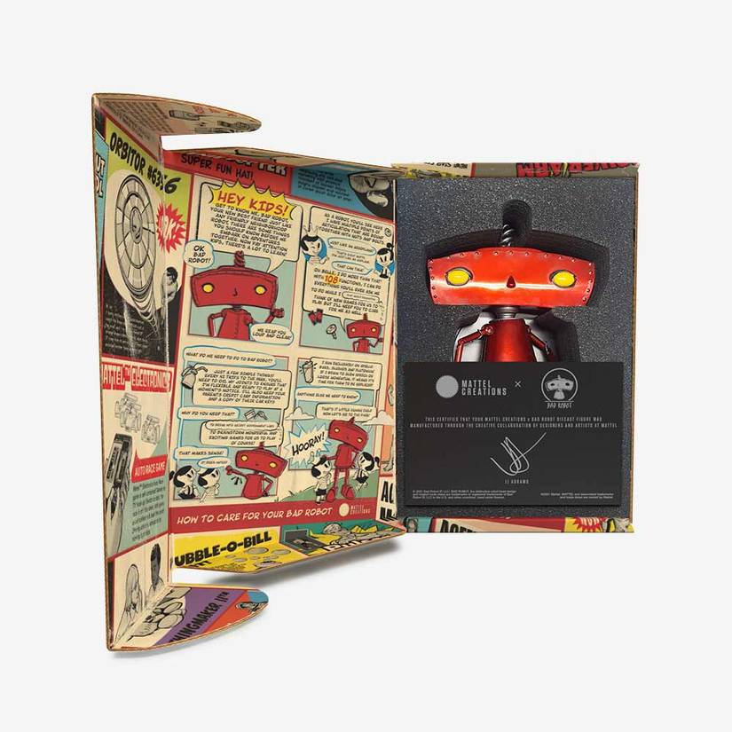 J.J. Abrams' Bad Robot Mascot Gets Mattel Action Figure