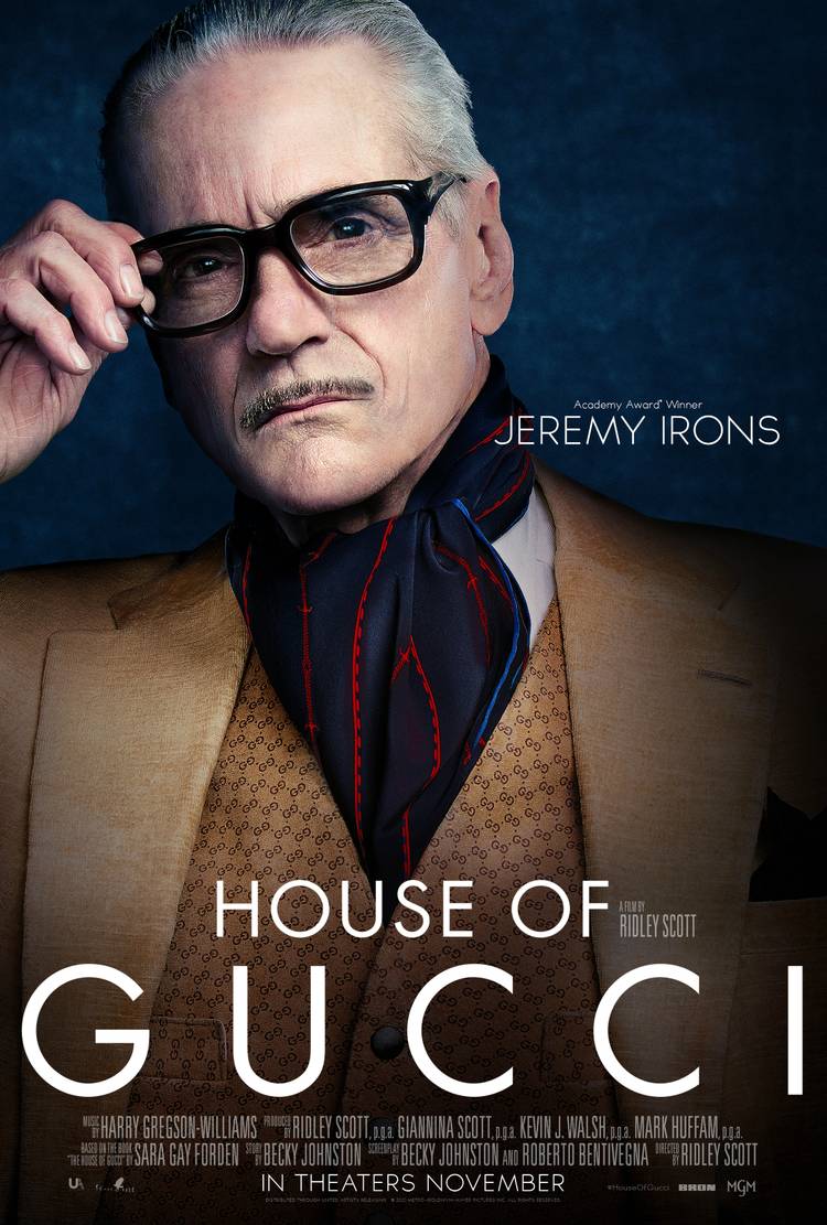House of Gucci: First Character Posters Released for Lady Gaga, Adam Driver