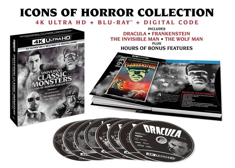 Universal Monsters Classics Collection Gets 4K Blu-Ray Release