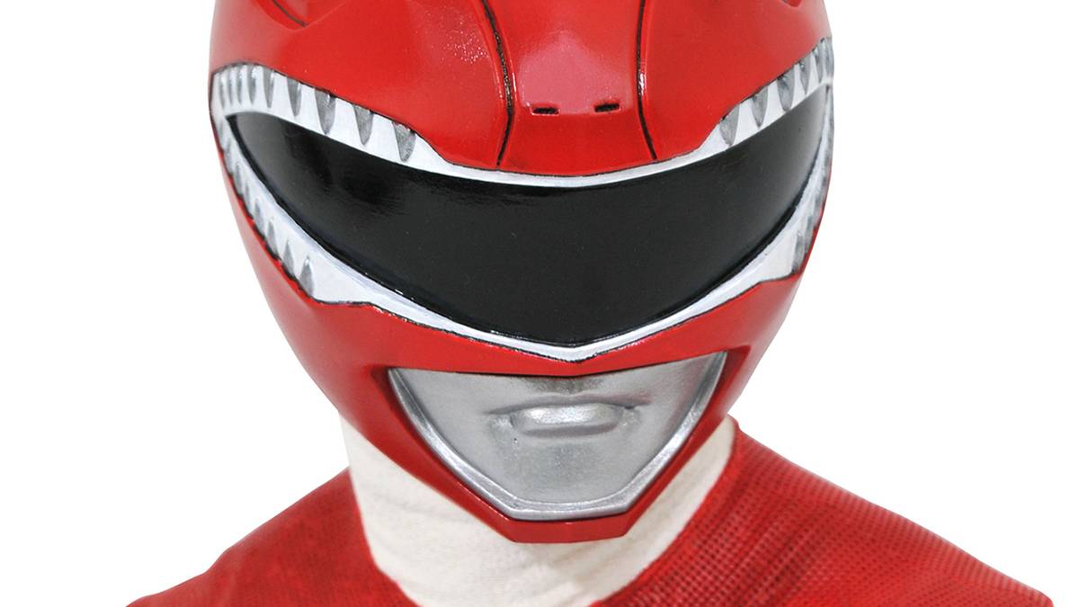 Mighty Morphin Power Rangers Red RangerBust From Diamond Select Toys
