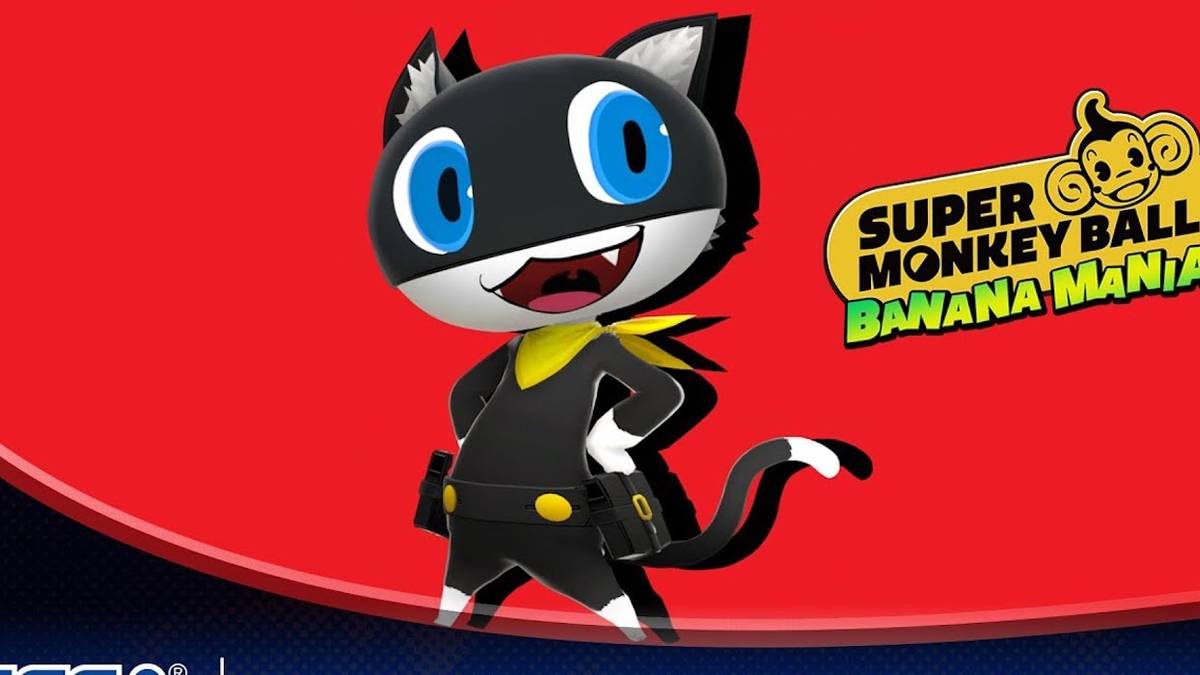 Super Monkey Ball Banana Mania Adds Persona 5’s Morgana