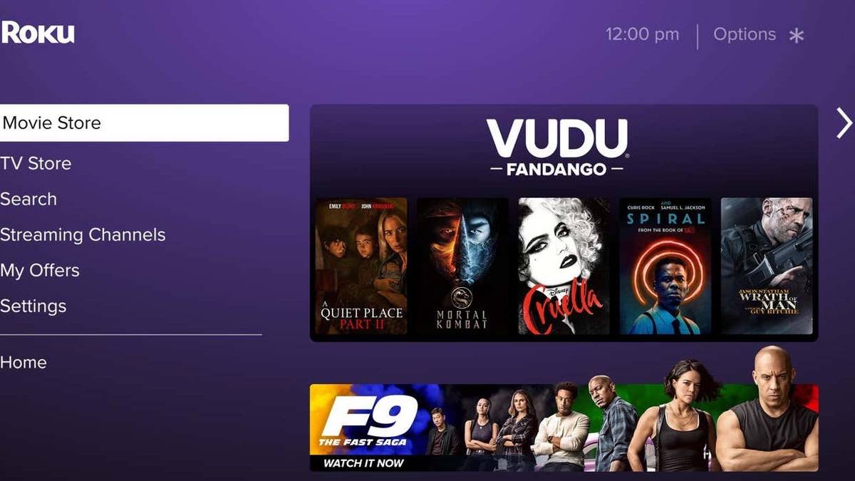 Vudu and FandangoNOW Will Merge Into a Single Service on Roku