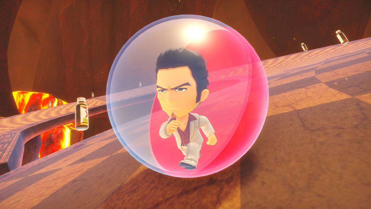 Super Monkey Ball Adds Yakuza's Kazuma Kiryu