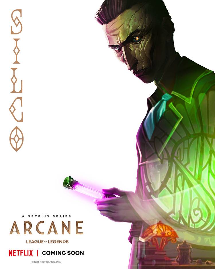 Arcane Character Posters Reveal League of Legends Characters in ...