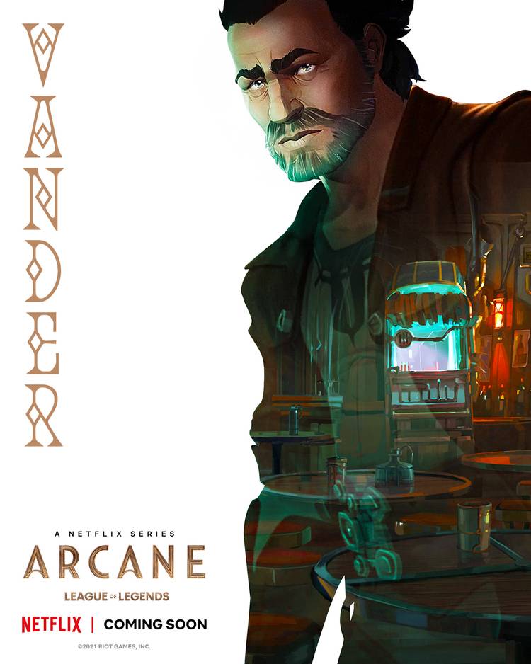Arcane Character Posters Reveal League of Legends Characters in ...