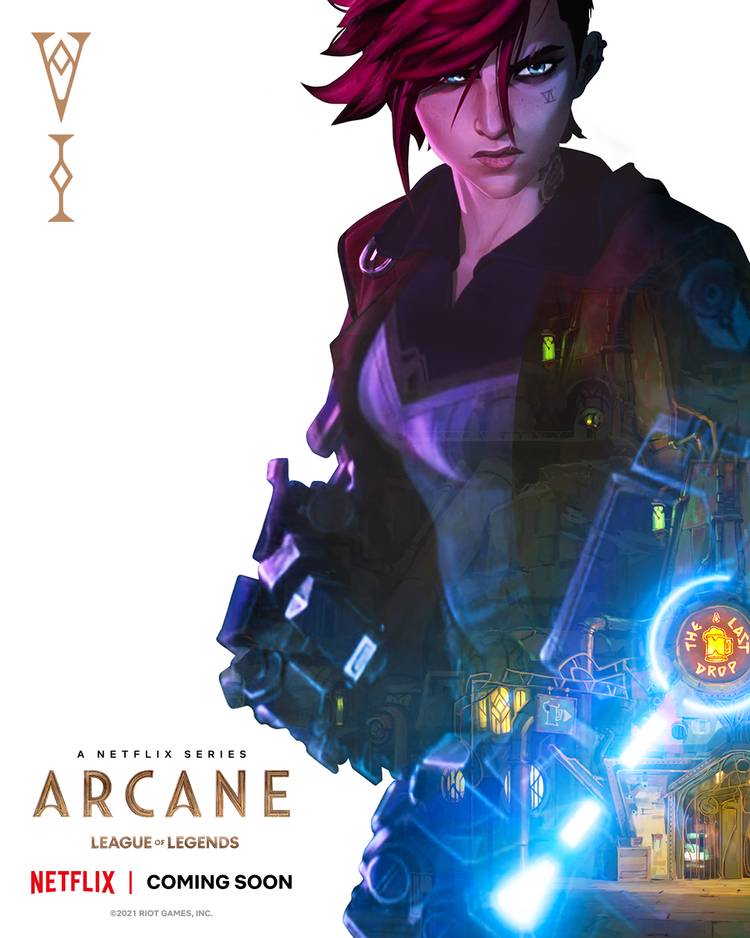 Arcane Character Posters Reveal League of Legends Characters in ...