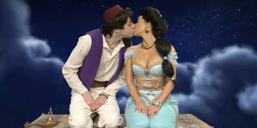 SNL: Kim Kardashian, Pete Davidson Are Jasmine and Aladdin in Funny Sketch