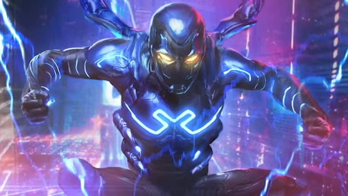 Blue Beetle Movie Gets First Look at Suit