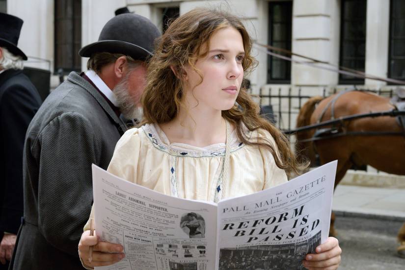 Enola Holmes 2 Wraps Filming, Millie Bobby Brown & Louis Patridge Celebrate