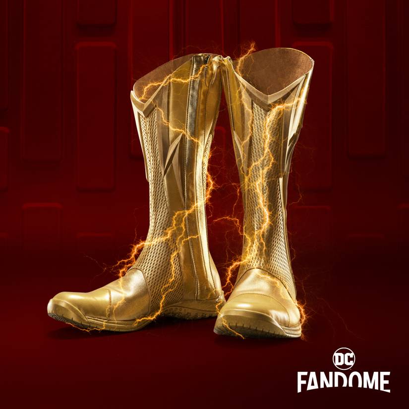 The Flash: First Look at Barry's New Suit and Golden Boots in Season 8