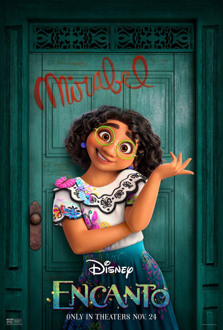 Encanto Character Posters Show off the Magical Powers of Familia Madrigal