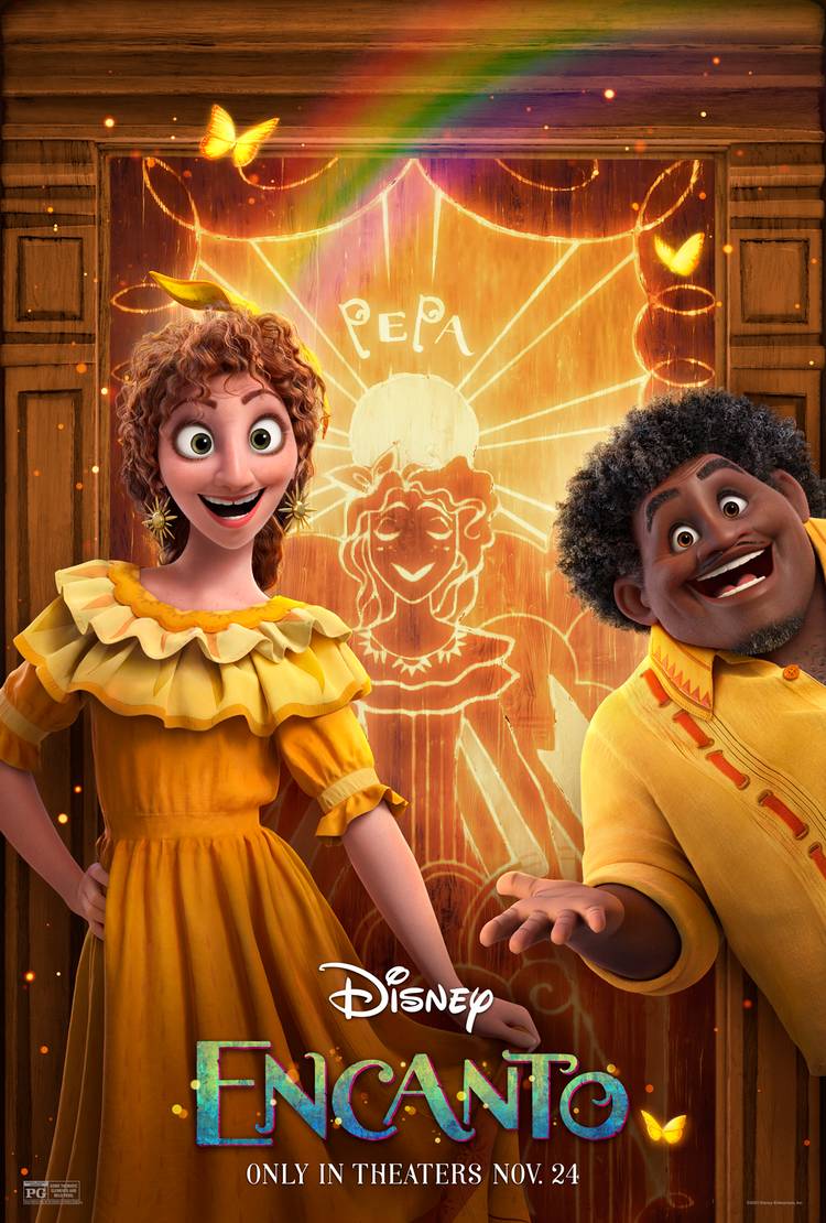 Encanto Character Posters Show off the Magical Powers of Familia Madrigal