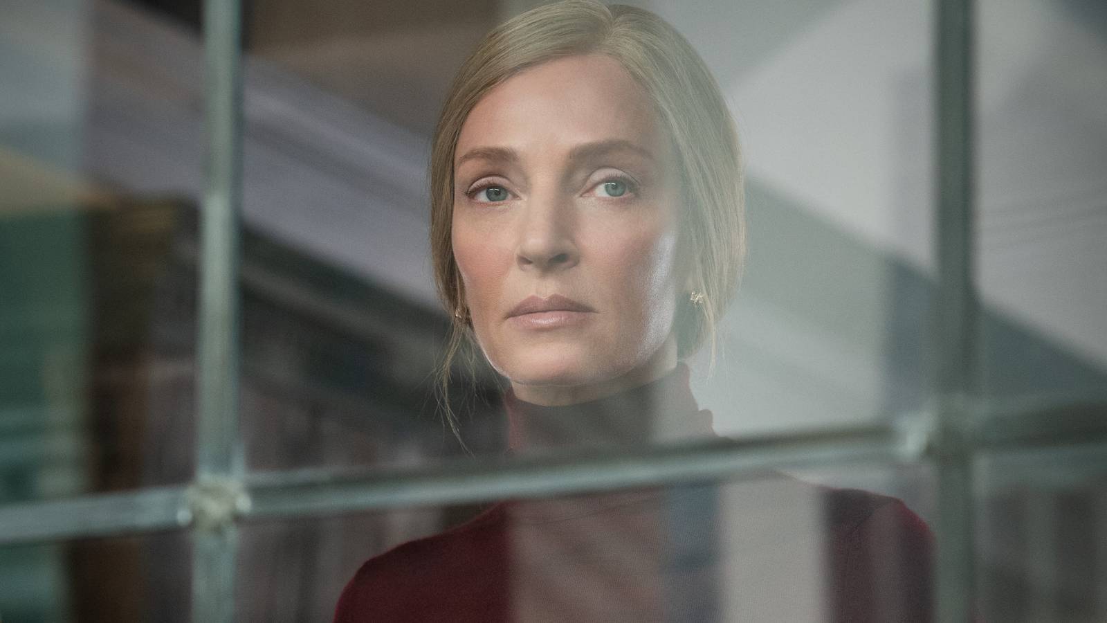 Suspicion Images Reveal Uma Thurman in Whodunit Series for Apple TV+
