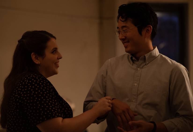 Steven Yeun on The Humans, Beanie Feldstein, and Invincible Season 2